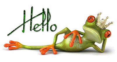 gif animé grenouille